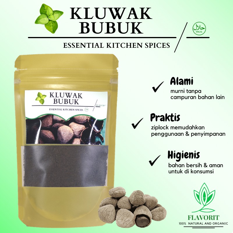 Keluak Kluwek Kluwak Powder Kluak Spices Organic Dry Kitchen Seasoning ...