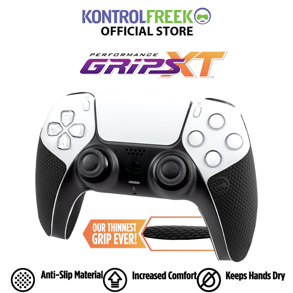 KontrolFreek Performance Grips XT Extra-Thin For PS5 Controller ...