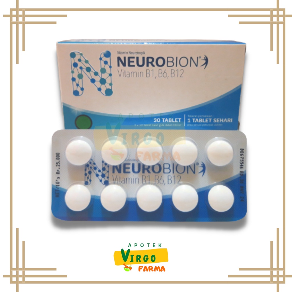 Neurobion 10 Tablets | Shopee Singapore