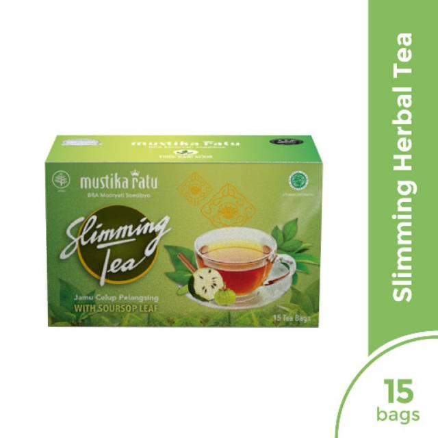 Mustika ratu sliming tea extrak Soursop Leaf Contents 15 | Shopee Singapore