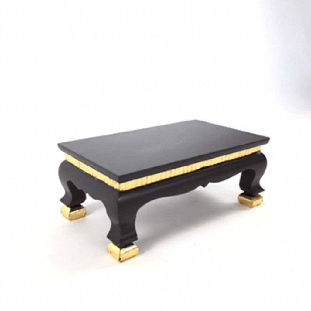 Thailand Imported Black Gold Foil God Cushion, God Chair, God Statue ...