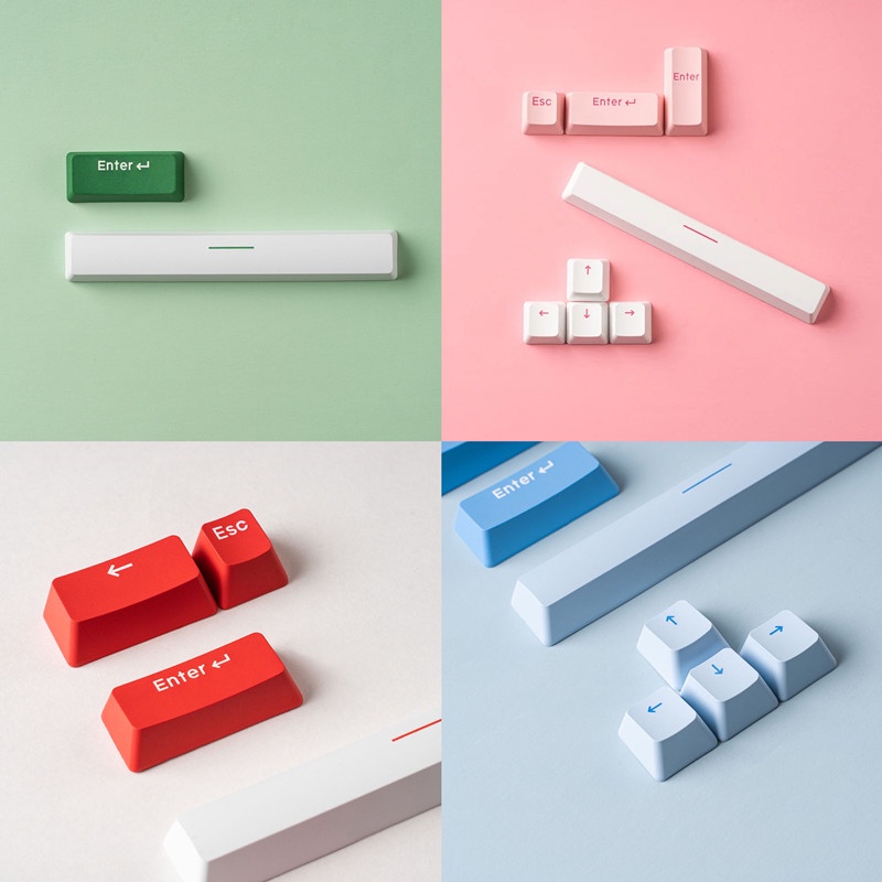 【In Stock】ESC Enter Spacebar Arrow PBT Keycaps OEM Profile For ...