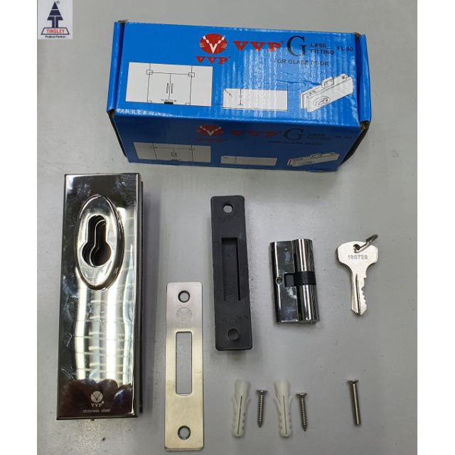 VVP Glass Fitting FL 50 (lock) | Shopee Singapore