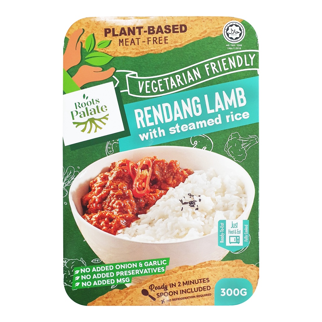bundle of 2 Boxes-Ready to eat plant based instant food Rendang Lamb ...