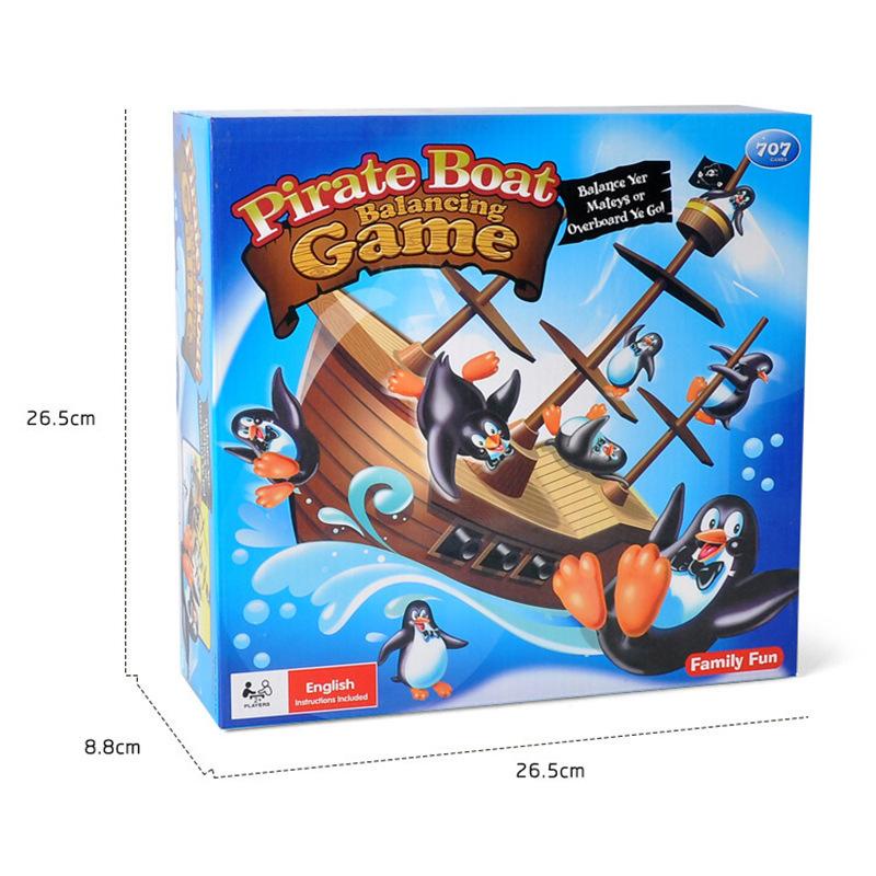 [SG]Penguin Pirate Boat Balancing Game/Penguin Pop n Drop/ Penguin Trap ...