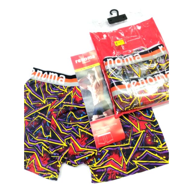 RENOMA latest design trunk boxer | Shopee Singapore