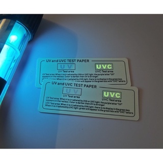 [SG READY STOCK] UV SUN TEST CARD UVC TEST CARD | Shopee Singapore