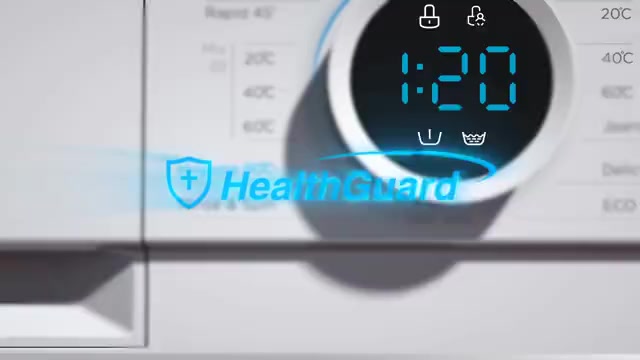 [Online Exclusive] Midea MF100W75 White Front Load Washer, 7.5kg, Water ...