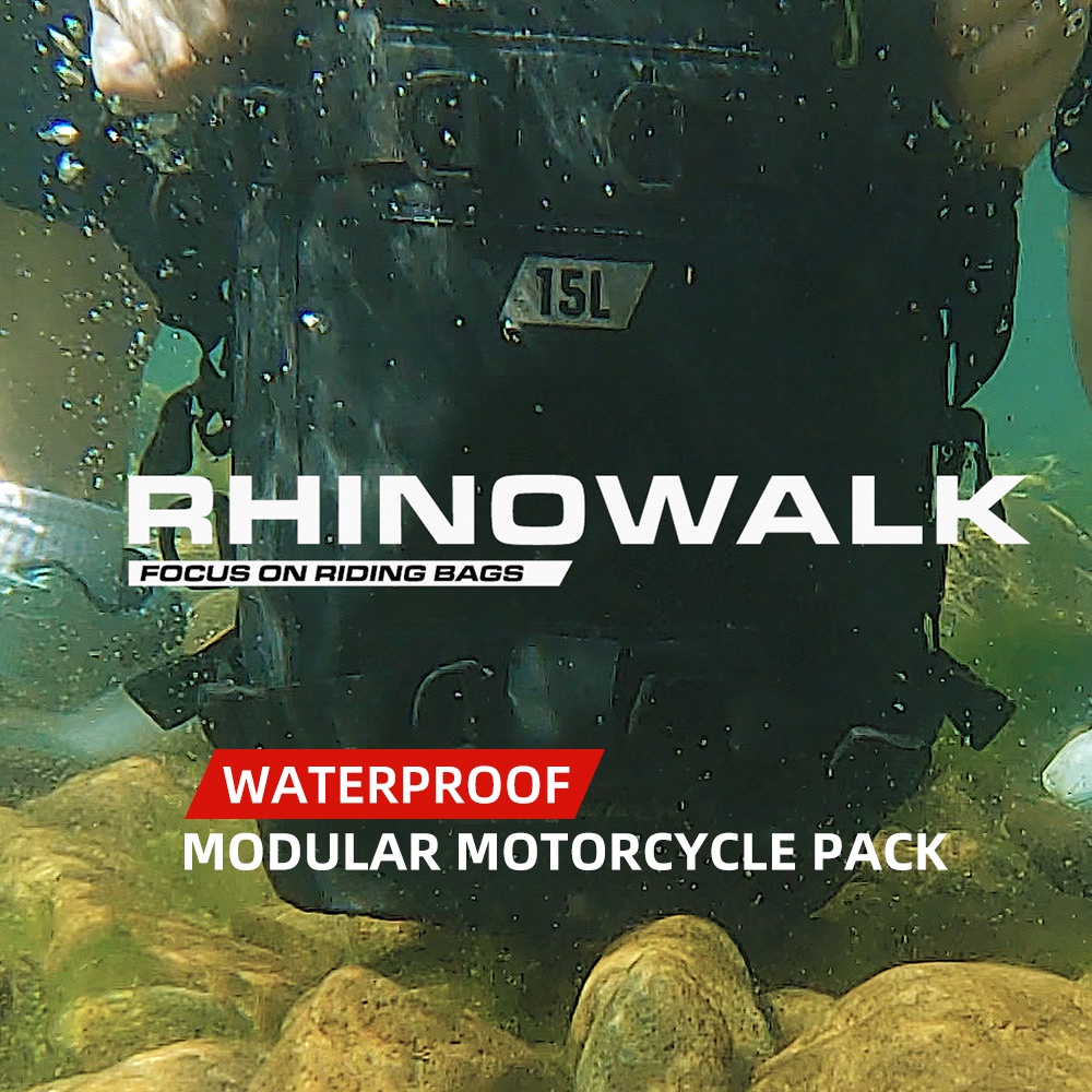 Rhinowalk 8L-30L Waterproof modular motorcycle bag motorcycle Saddle ...