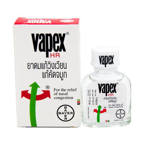 Vapex HR Oil Thai Herbal For Relief Nasal Congestion Dizziness Inhaler (5ml) | Shopee Singapore