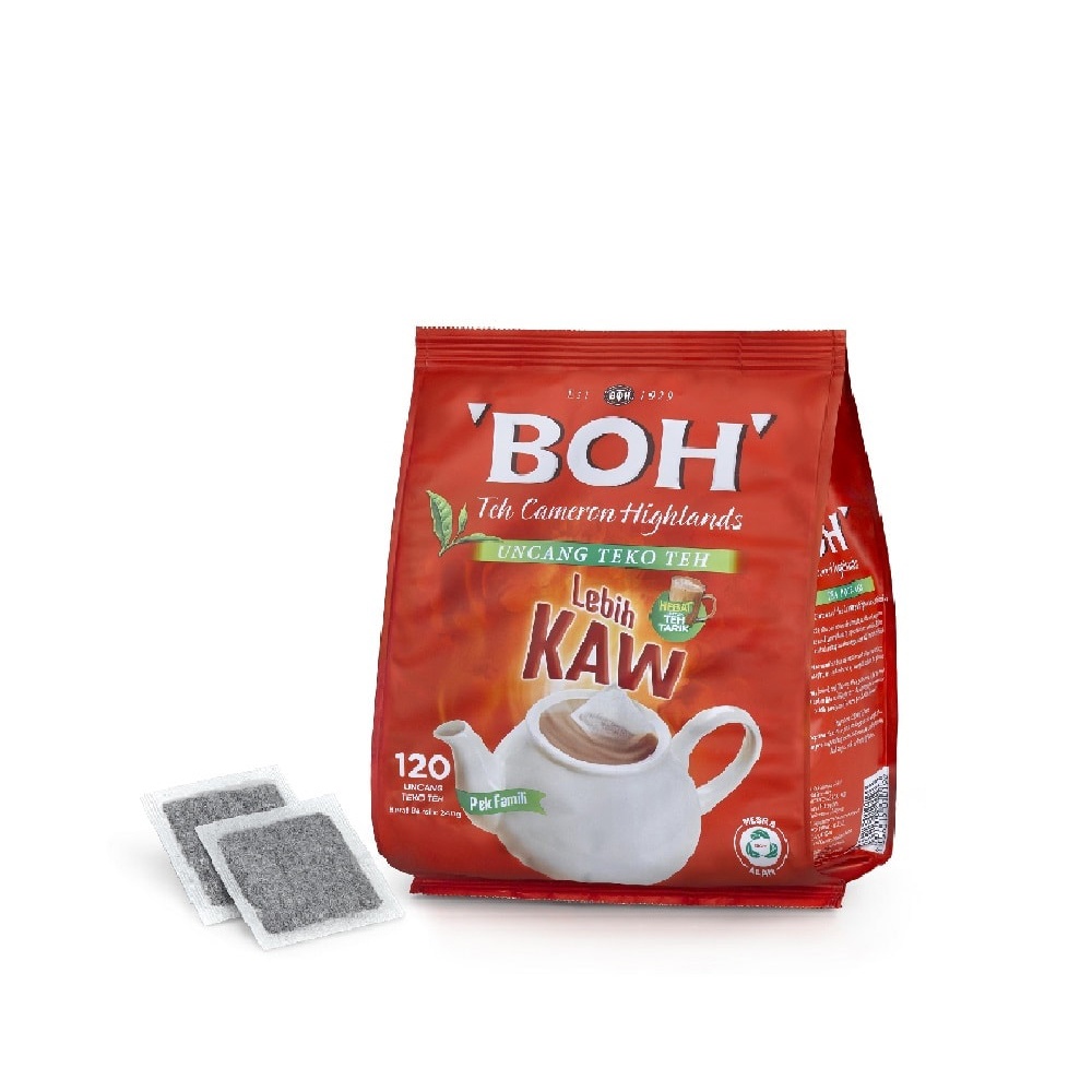 (120's) BOH Tea Potbags KAW Cameronian Gold Blend Seri Songket Ice Tea ...