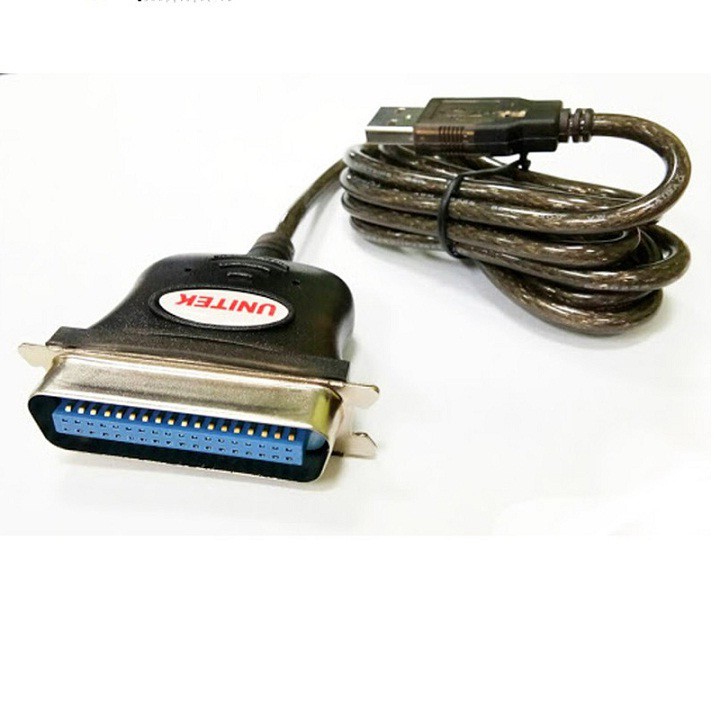 Unitek Y-120, USB To LPT Converter Cable: Genuine Unitek Cable | Shopee ...