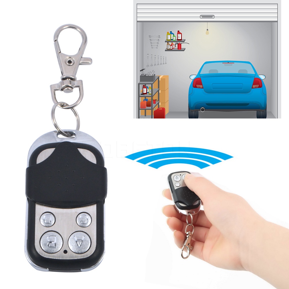 330/433MHz ABCD Wireless RF Remote Control Electric Gate Garage Door ...