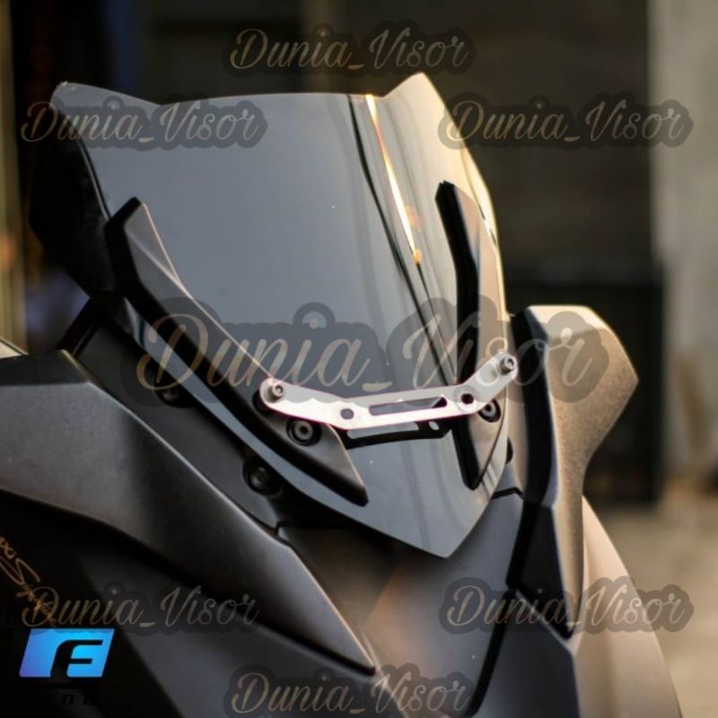 Windshield Visor Xmax sporty V2. Visor Xmax V2 4mm Thick | Shopee Singapore