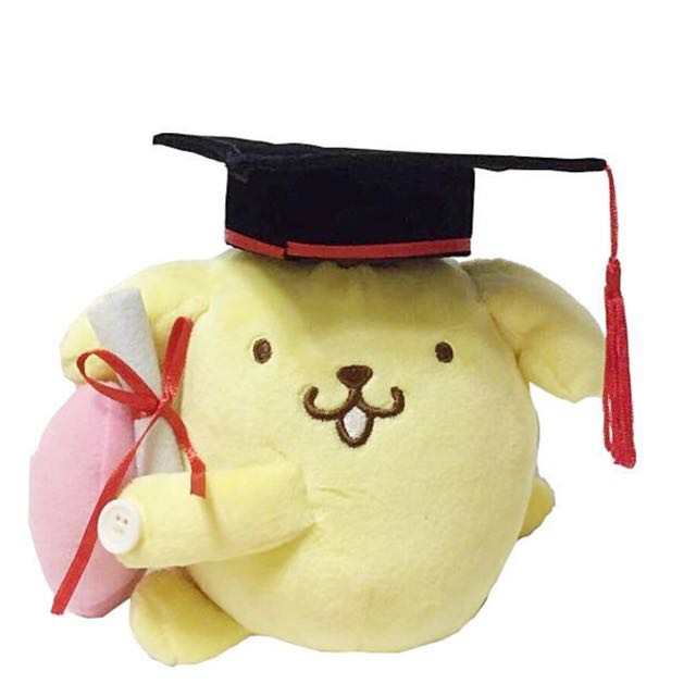 Sanrio Pompompurin Graduation Plush | Shopee Singapore