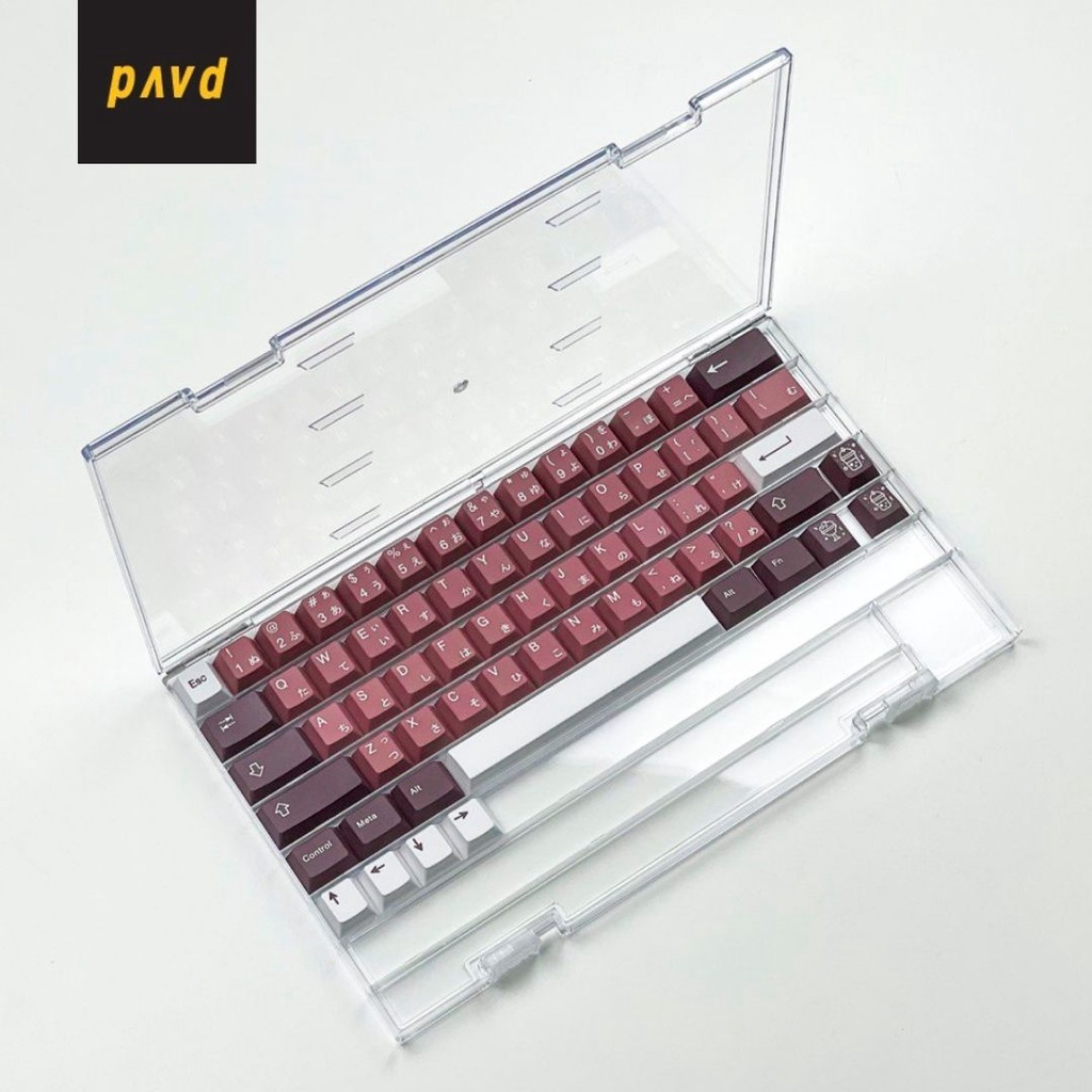 [SG Stock] Keycap Storage Box Case Clear Transparent Dustproof ...