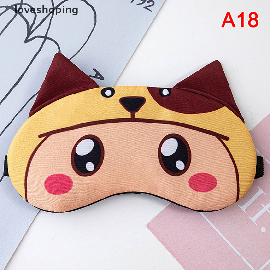 [loveshoping] Sleeping Eye Cover Mask Sleep Cute Night Dream Mask ...
