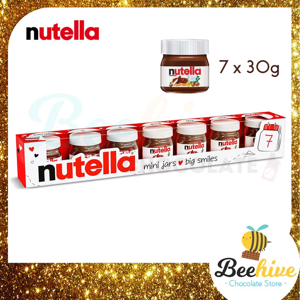Nutella World Mini Hazelnut Spread with Cocoa 7x30g | Shopee Singapore