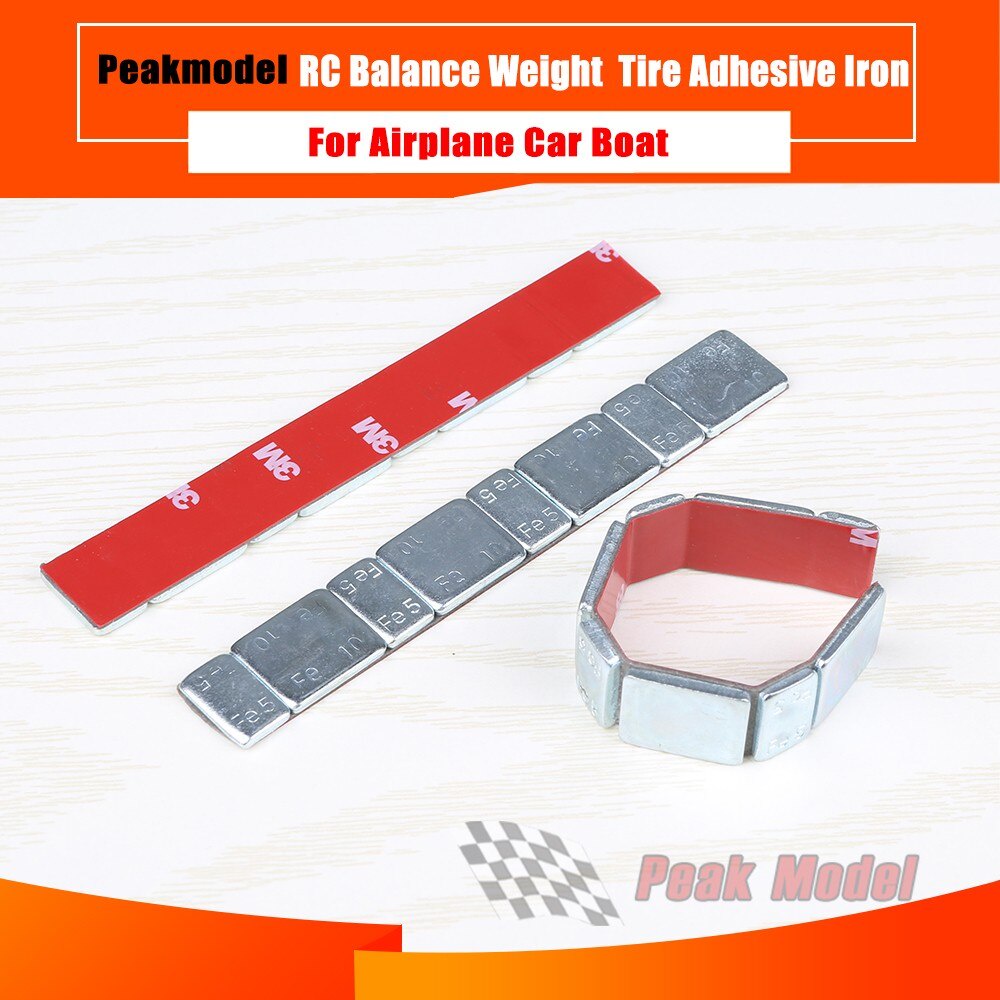 RC Balance Weight Car Tire Adhesive Iron Wheel Tyre Balancer Wheel ...