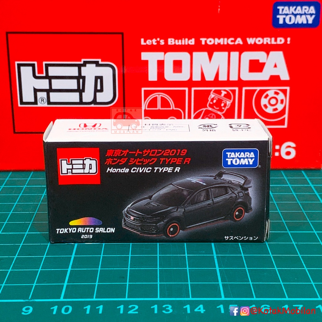 TOMICA TOKYO AUTO SALON 2019 - HONDA CIVIC TYPE R FK8 | Shopee Singapore