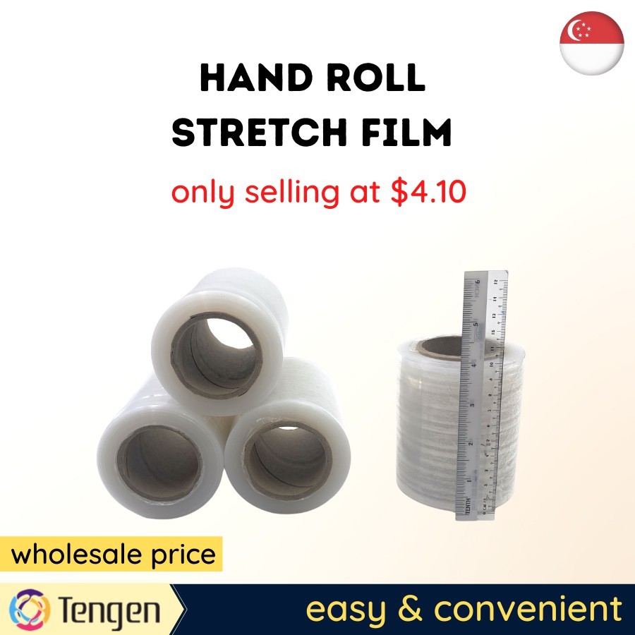[SG] Hand Roll Stretch Film/Stretch Film | Shopee Singapore