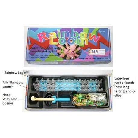 Rainbow LOOM (CHOON'S DESIGN) Band DIY Starter Kit ("Without Box ...