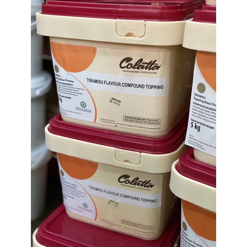 Colatta tiramisu compound topping 1kg/5kg | Shopee Singapore