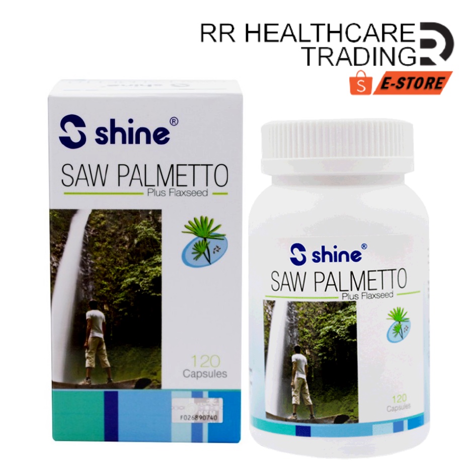 Shine Saw Palmetto Plus Flaxseed 120s (Exp 01/2025) | Shopee Singapore