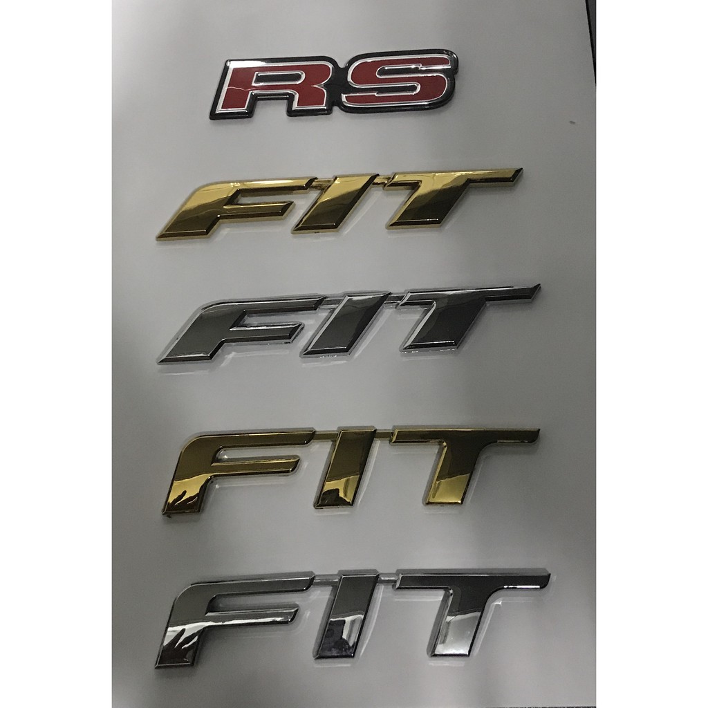 Honda Fit Rs Honda Jazz GK Honda Jazz GE Fit Gold Fit Chrome Logo ...