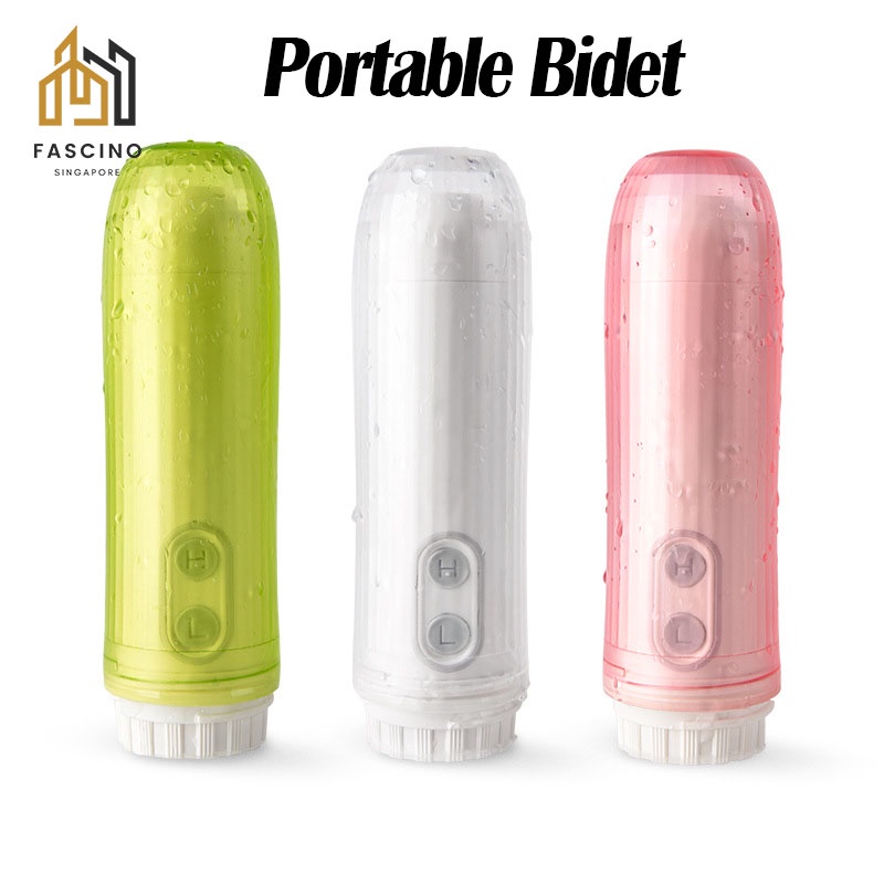 【SG】Portable Electric Personal Bidet Sprayer Travel Handheld Bidet ...