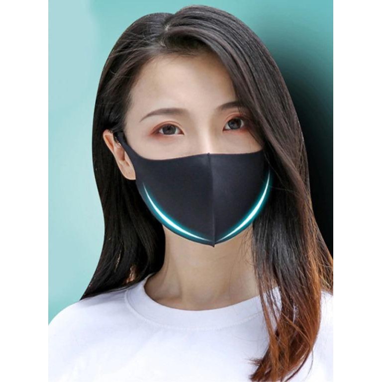 Reusable & Washable Black Face Mask | Shopee Singapore