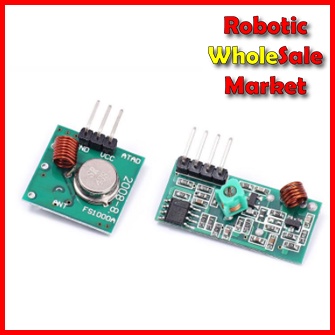 433Mhz RF Wireless Transmitter Module and Receiver | Shopee Singapore