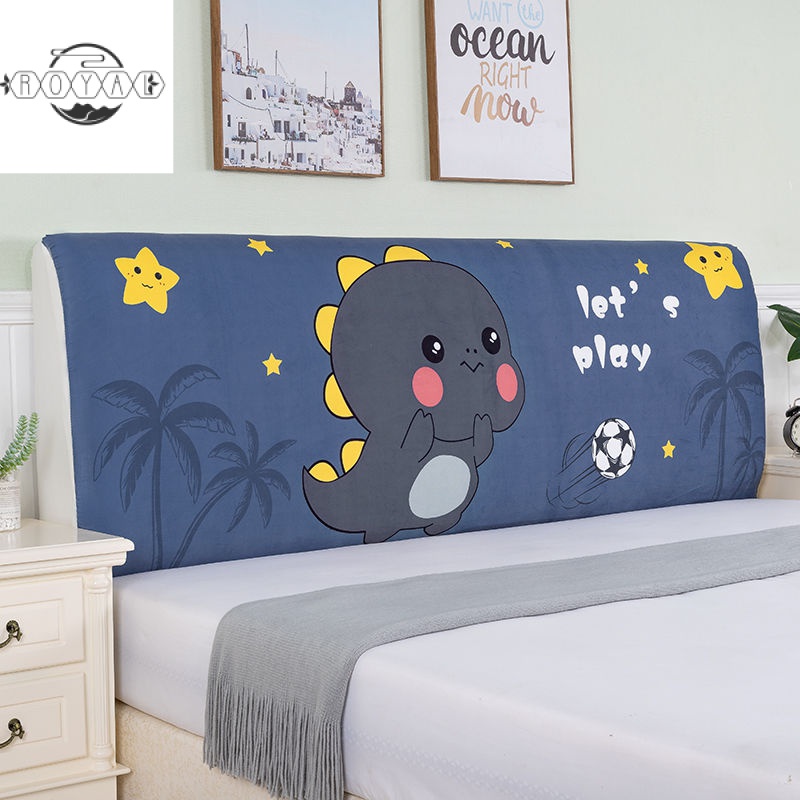 Queen Size King Size Bed head cover Bedside cover Crystal velvet bed ...