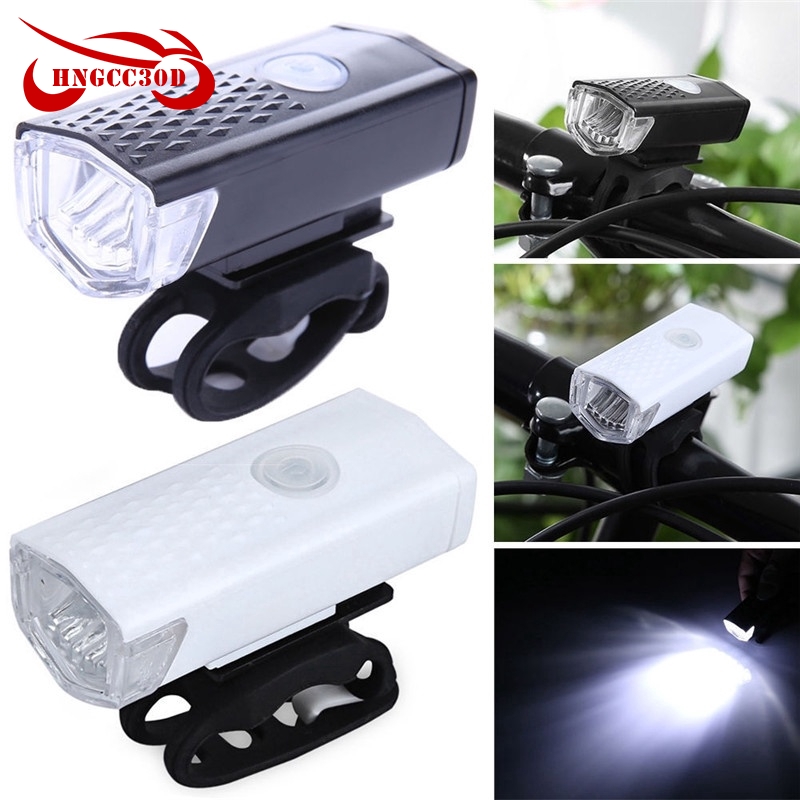 [Ready Stock] 300LM Cycling Bicycle CREE LED Lamp USB Rechargeable Bike ...