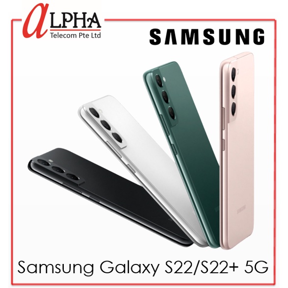 Samsung Galaxy S22/ S22+ 5G (8+128GB/8+256GB) *1 Year Singapore Samsung ...