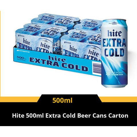 Hite Beer (24 cans x 500ml) | Shopee Singapore