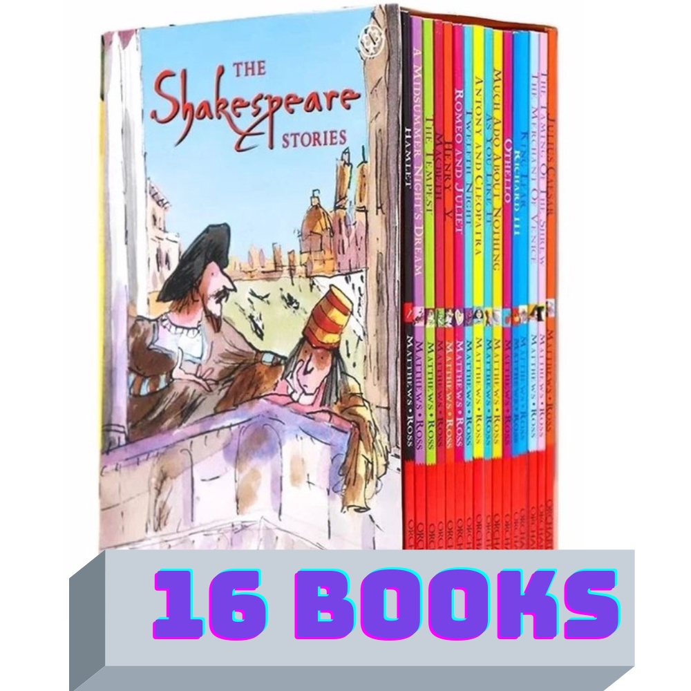 The Shakespeare Stories Collection (16 Books) | Shopee Singapore