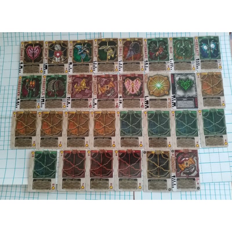 Kamen raider Blade Cards (Chalice Complete set) | Shopee Singapore