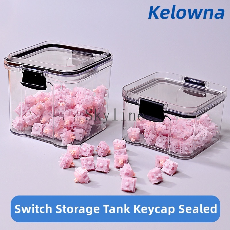 【In Stock】Kelowna Mechanical Keyboard Switch Storage Tank Keycap Sealed ...