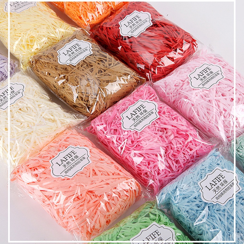 20g Glitter Shredded Paper Raffia Gift Packaging Fillers Diy Confetti ...