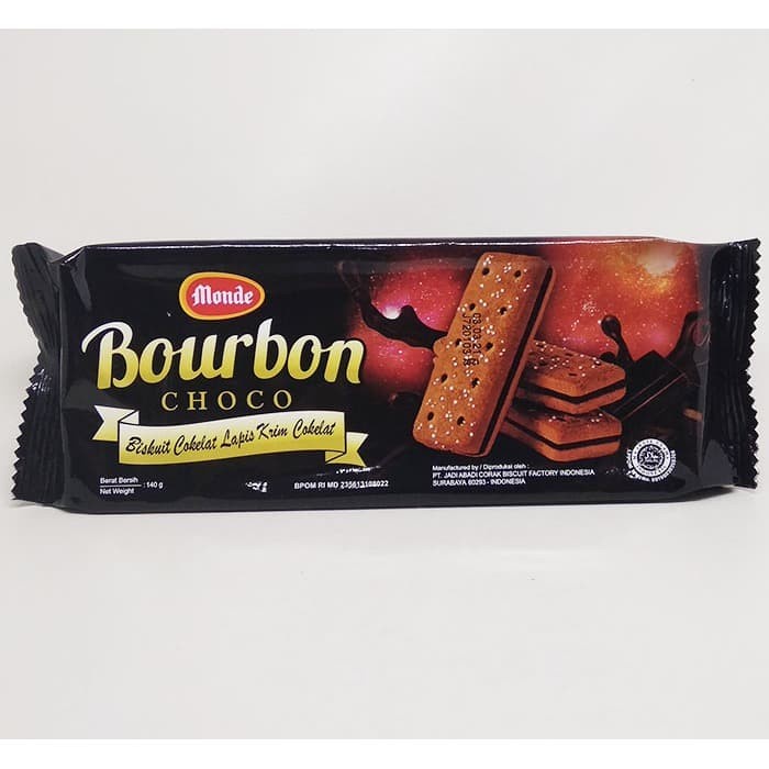 Monde BOURBON CHOCO 140gr/chocolate Cream Coated Chocolate Biscuit ...