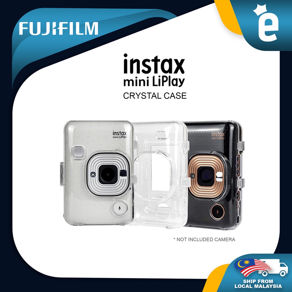 Instax Mini LiPlay Camera Case Instant Film Camera Crystal Transparent ...