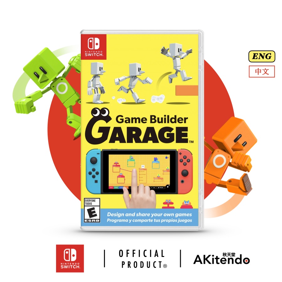 Nintendo Switch Game Builder Garage ( 中文/Eng Version ) | Shopee Singapore