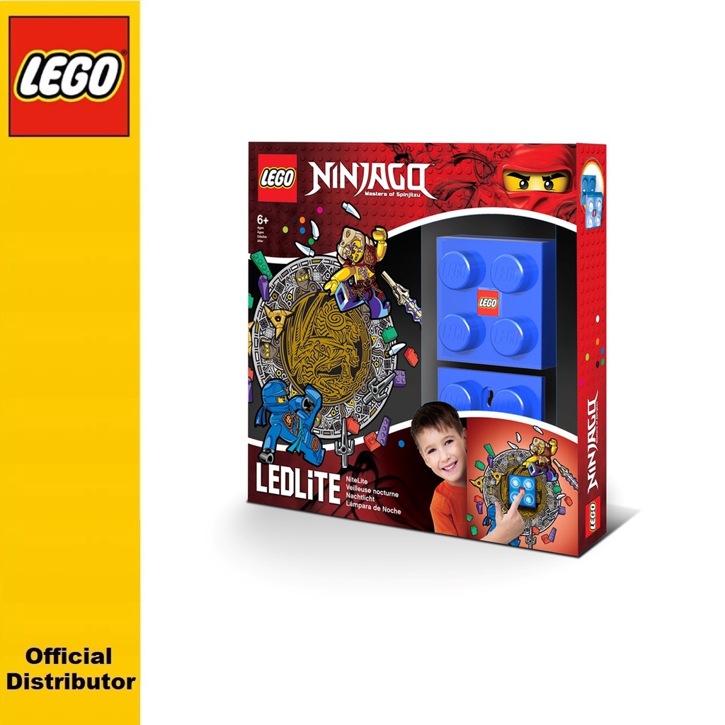 LEGO Ninjago LED Night Light - Jay | Shopee Singapore