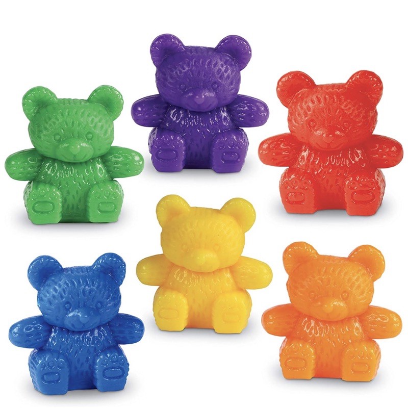 Learning Resources Baby Bear Counters (102 pcs) | Shopee Singapore