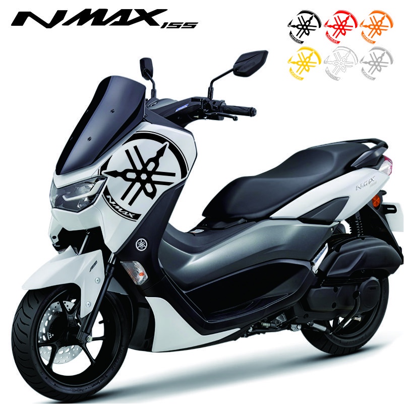 2Pcs 13.6inch Yamaha nmax 155 sticker for motorcycle head side fairing ...