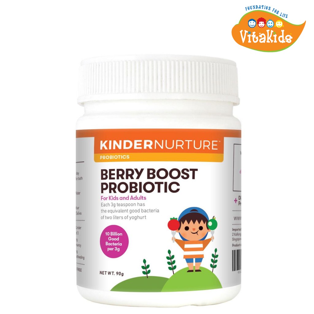 KinderNurture Berry Boost Probiotic Powder, 90g | Shopee Singapore