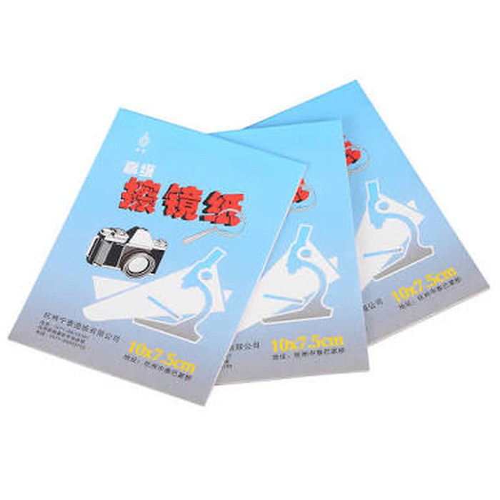 Lens Cleaning Paper Tissue Pack 50 Sheets (lens Cleaning Tissue ...