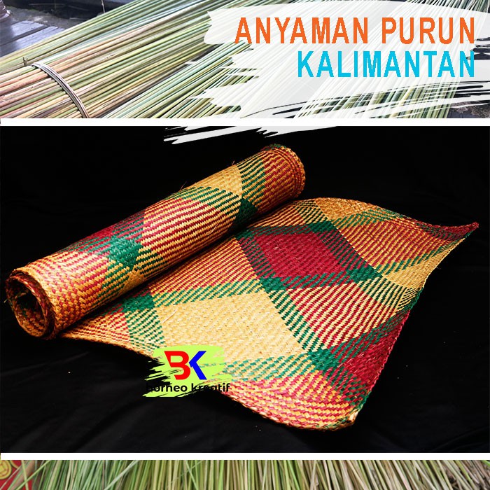 Purun Woven Mat - Color | Shopee Singapore