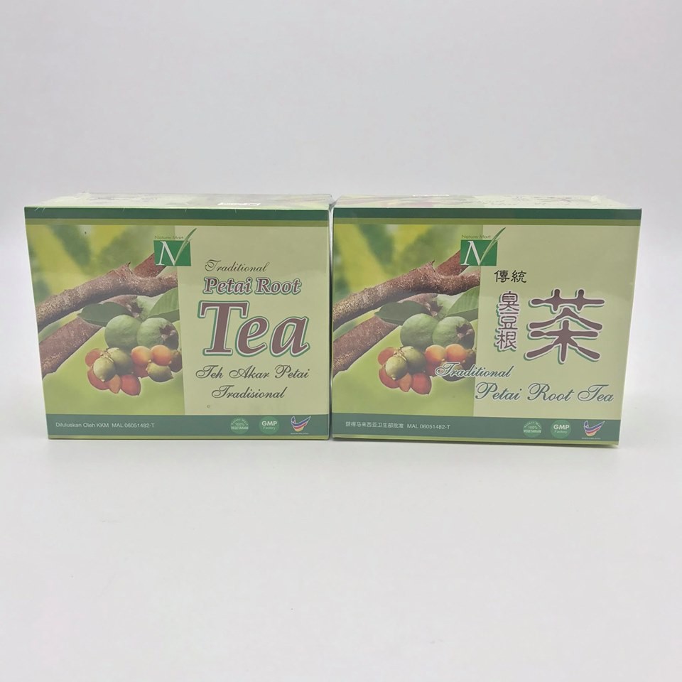 (Nature Mart) 传统臭豆根茶Traditional Petai Root Tea (8g X 20Sachet) | Shopee ...